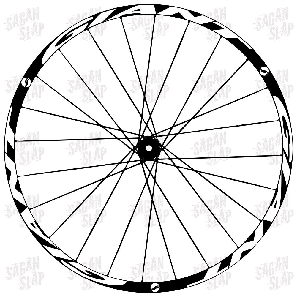 PUTIH Sticker rims GIANT White Sticker Width 2cm Decal rim mtb downhill ...