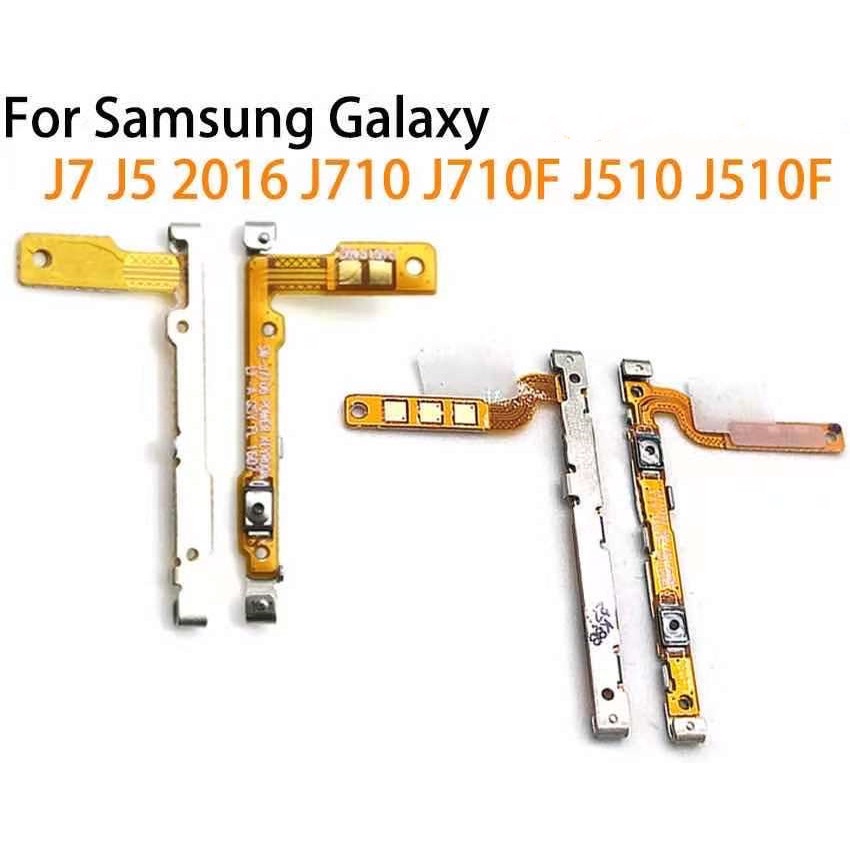 For Samsung Galaxy J7 J5 2016 J510 J510F J710 M20 M30 Power on off Switch Button Flex | Shopee ...