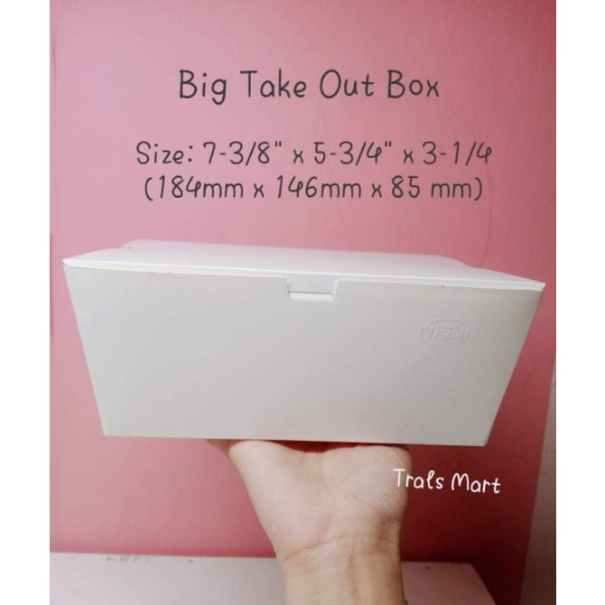 Big take out box (Multi purpose box) | Shopee Philippines