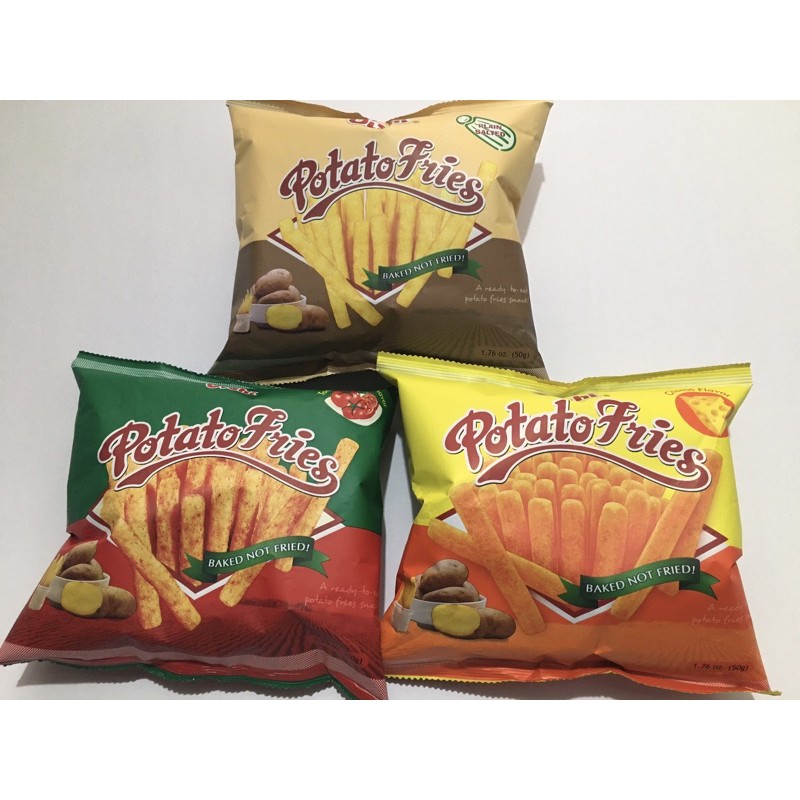 Oishi Potato Fries 50g Shopee Philippines