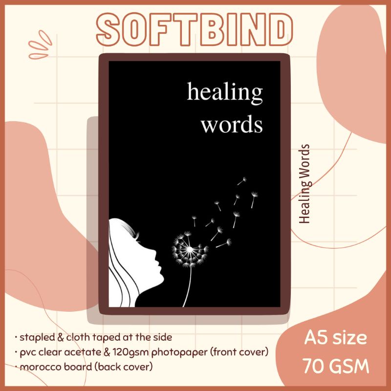 Healing Words - Alexandra Vasiliu (A5 size Softbind Book) | Shopee ...