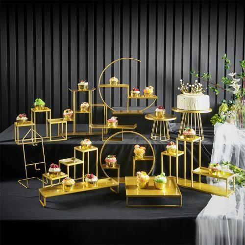 European-style Dessert Table Display Stand Wedding Decoration Set ...