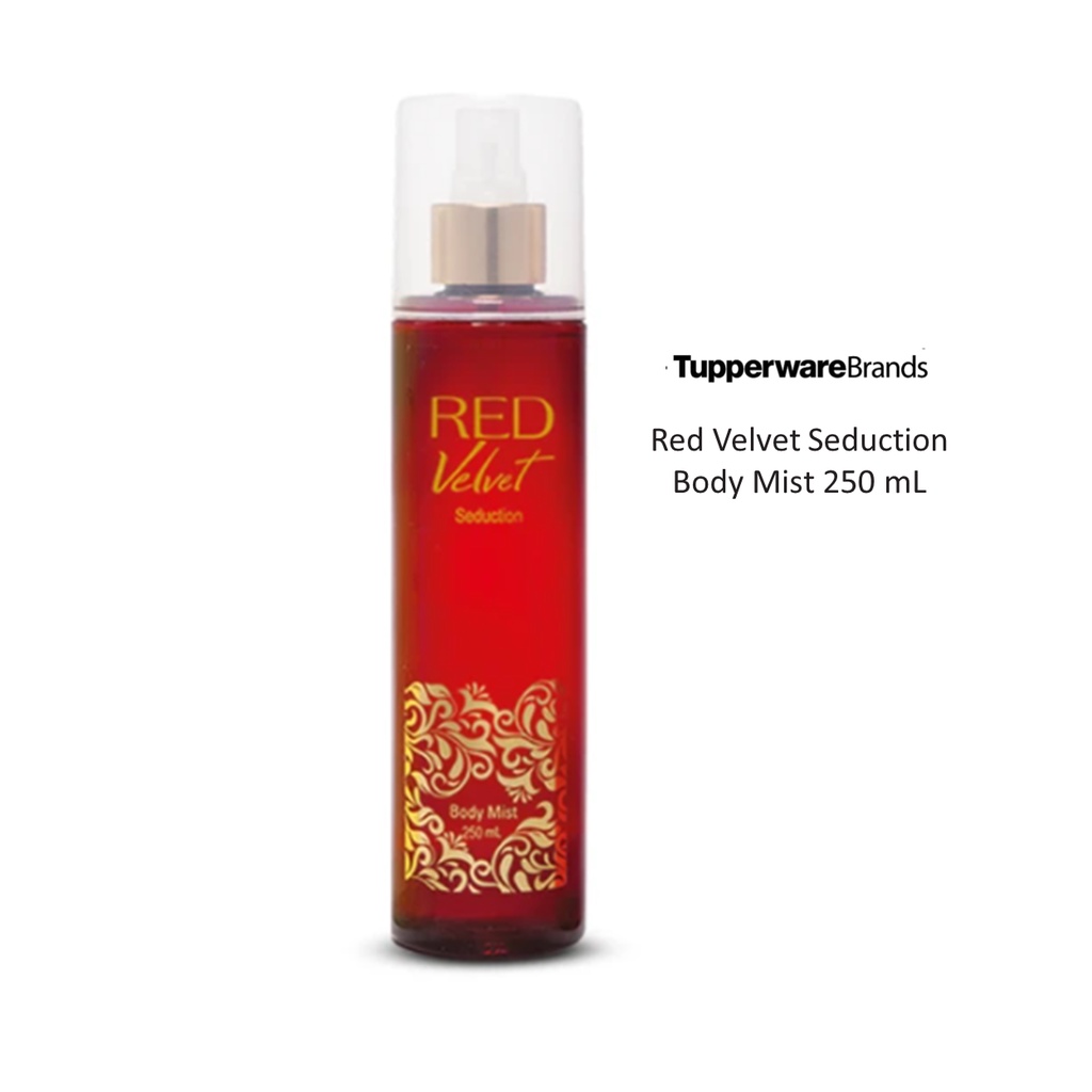 Red Velvet Seduction Body Mist 250 mL by Tupperware Brands | Shopee ...