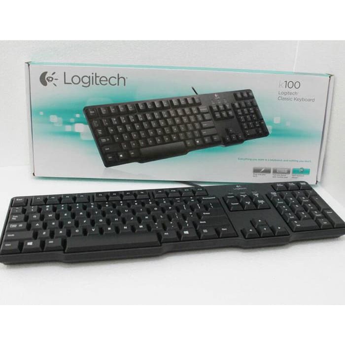 Logitech Classic K100 PS2 Keyboard | Shopee Philippines