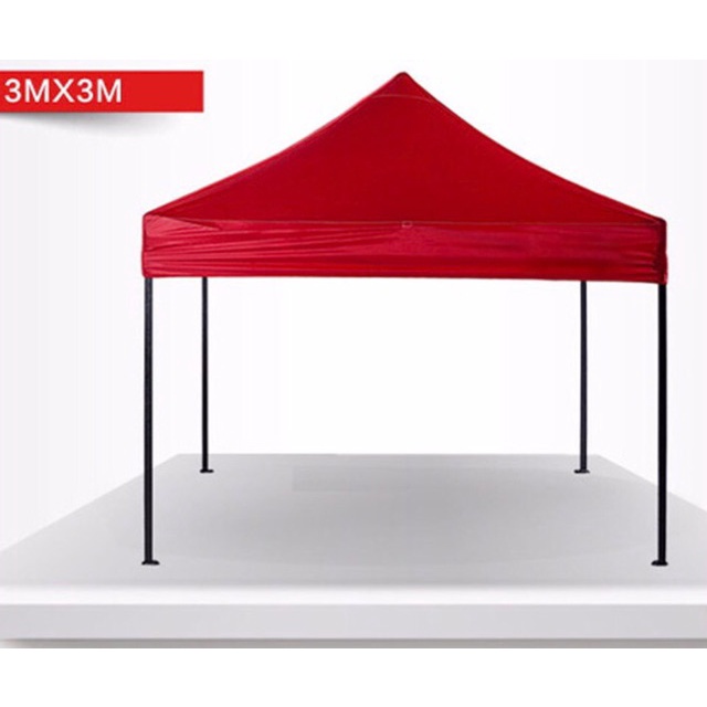 3x3 tent Retractable Tent Complete Set black post Waterproof Big tent ...