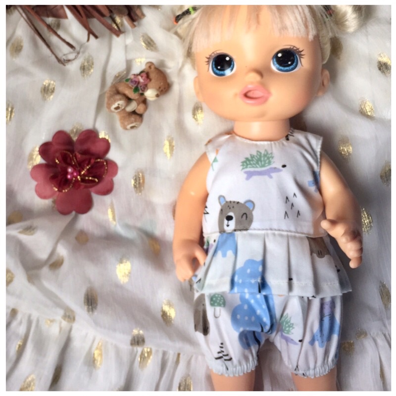 Baby Alive Clothes/Baby Alive Ruffled Top with Bloomer(Doll not ...