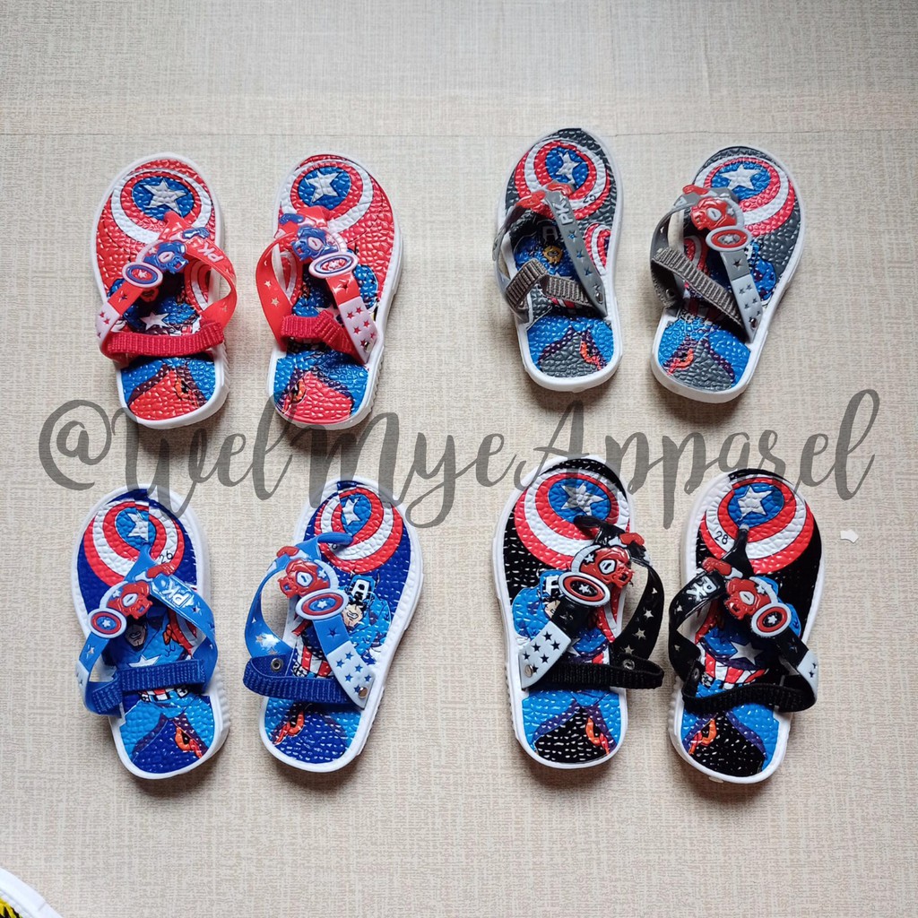 Slippers Squeaky Style for Kids Boys, Random Design/Color | Shopee ...