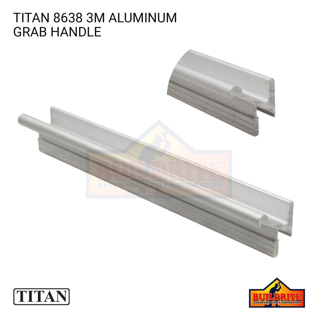 TITAN 8638 3 Meters Aluminum Grab Handle | Shopee Philippines