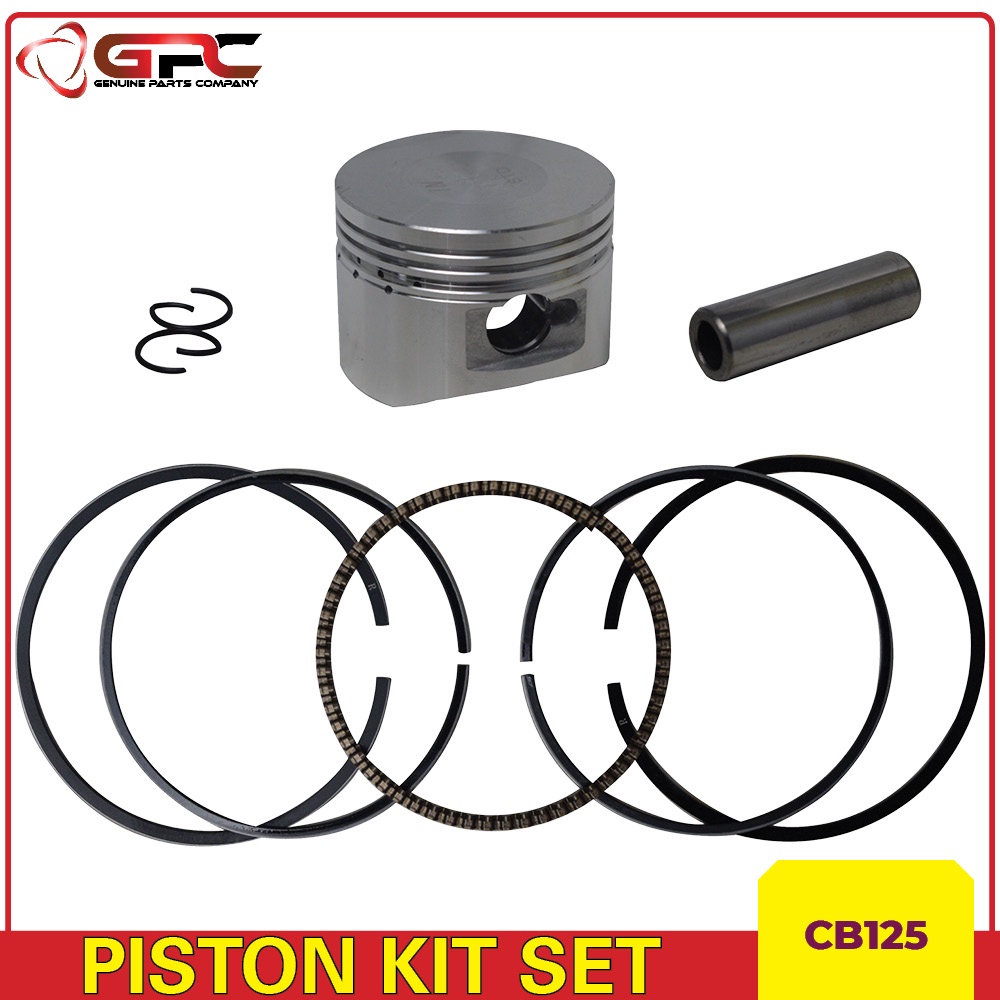 GPC CB125 Piston Kit [STD / 0.25 / 0.50 / 0.75 / 1.00] (Piston, Piston ...