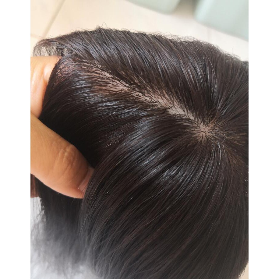 100% silk topper, black and natural brown, 20 cm. / 25 cm. / 30 cm. 35 ...
