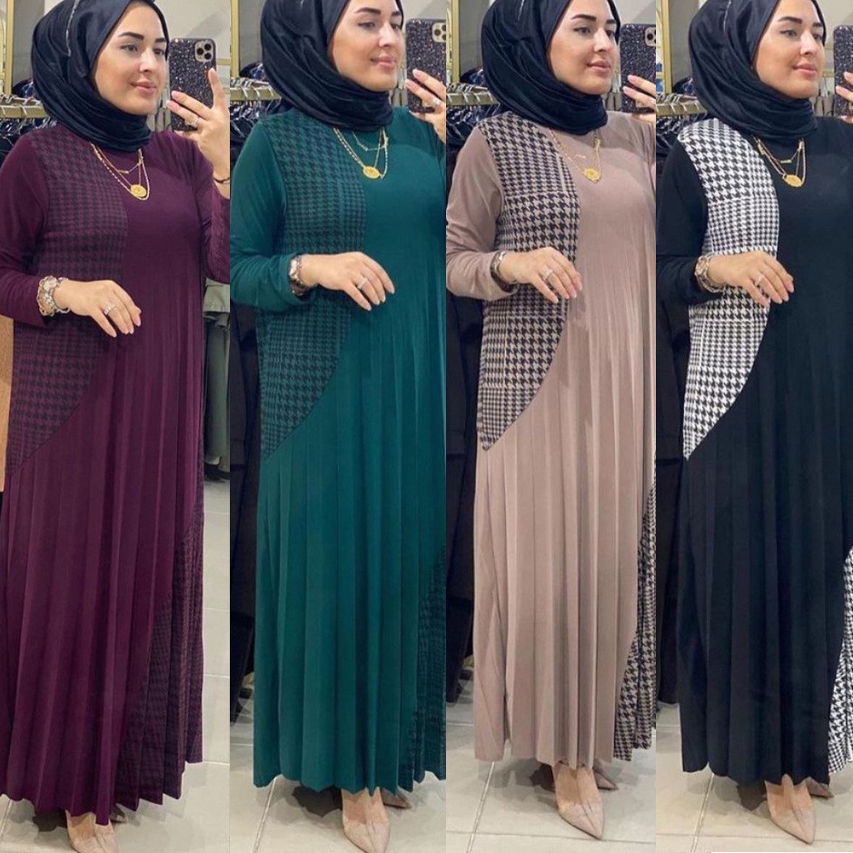 Ramadan Abaya Dubai Kaftan Turkey Muslim Women Hijab Dress Islam Caftan ...
