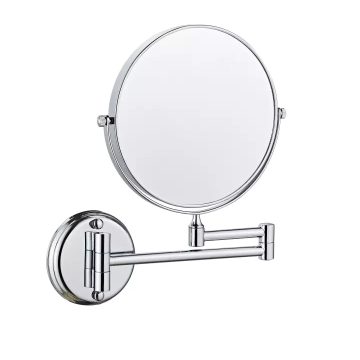 Round Extending 8 inches Mirror Cosmetic Wall Mounted Make Up Mirror ...