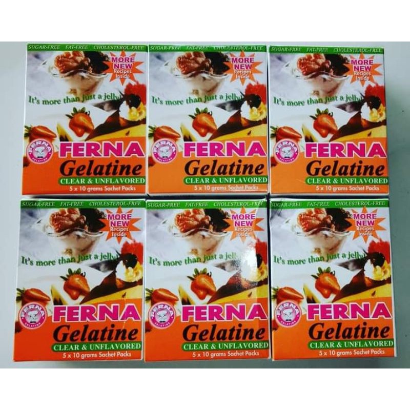 FERNA GELATINE POWDER SOLD PER PC. | Shopee Philippines
