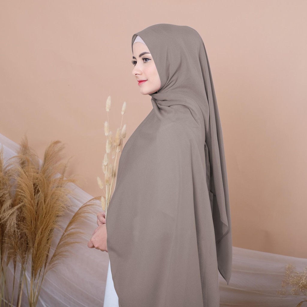 Musamma Dira Pashmina Beige | Shopee Philippines