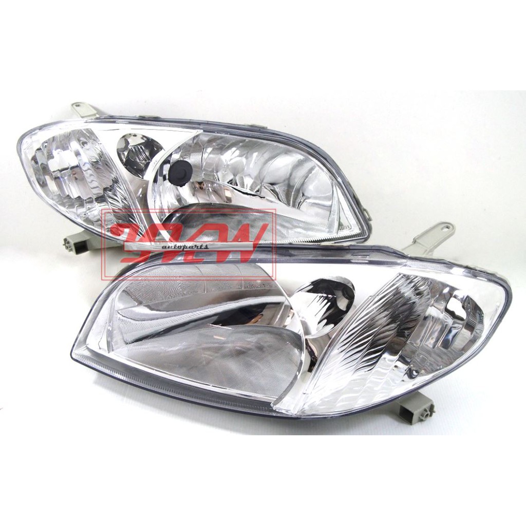 Toyota Vios NCP42 2003-2005 1st Gen Front Headlights Lamps Head Lamp ...
