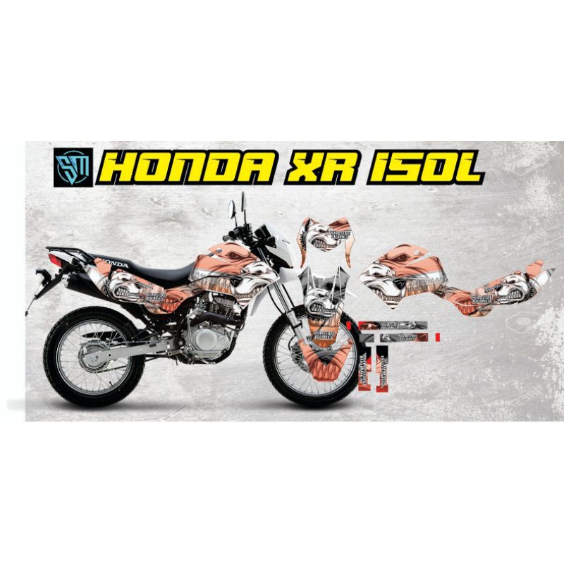 Honda XR 150L full body decals | Shopee Philippines