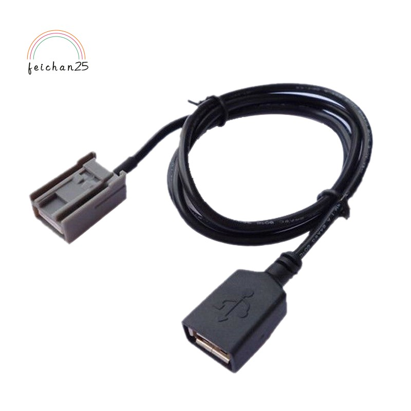 Aux USB Cable Adapter for Honda Civic Jazz CR-V Accord Stereo MP3 ...