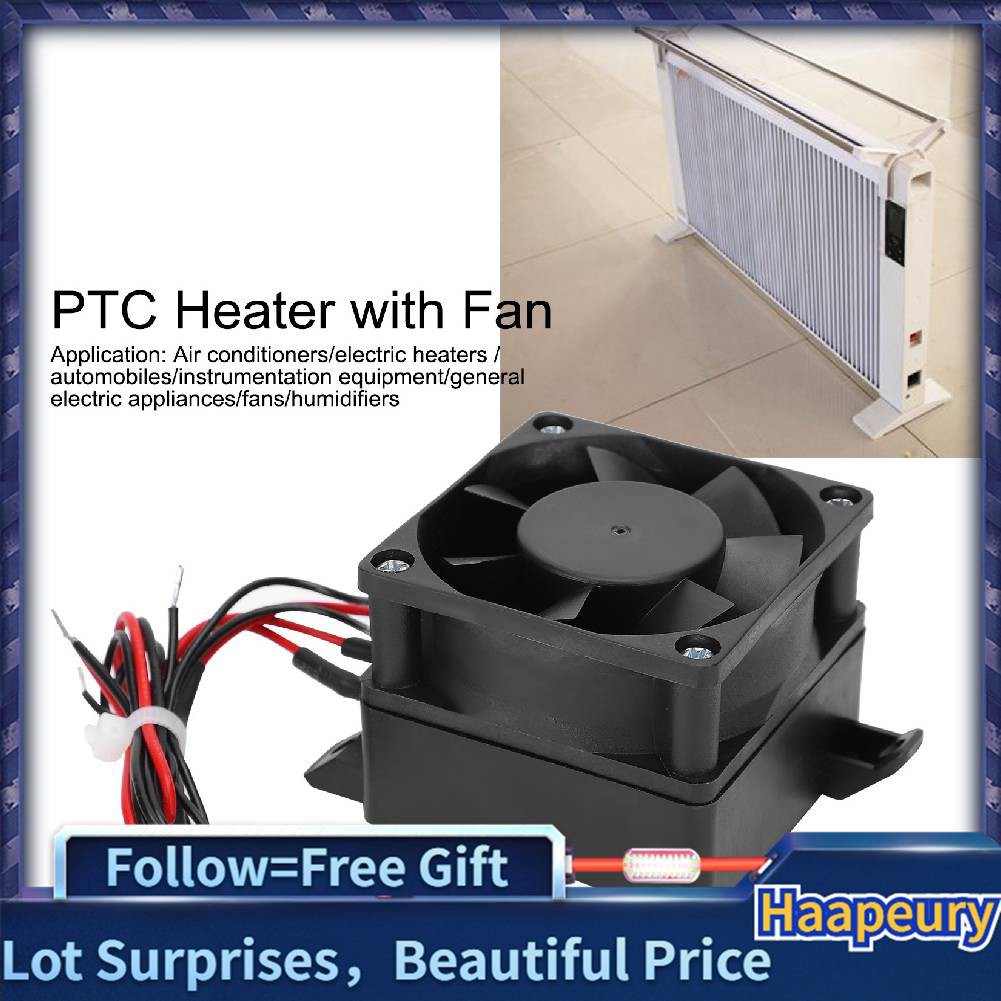 [Seller Recommend] PTC Heater with Electric Ceramic Thermostatic Air Heating W/ Fan 220V 300W ...