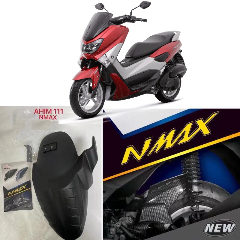 Motorcycle Tire Hugger Yamaha Nmax Rear Mudguard Color Matte Black Made ...