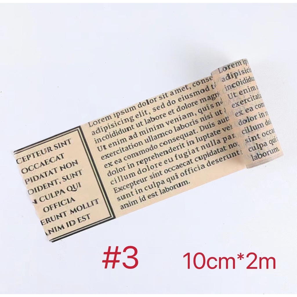 10cm*2m Retro English Alphabet Poster ins paper sticker | Shopee Philippines