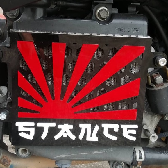 rj22 stance radiator cover for mxi with bolts, ugaliing mag basa ng ...