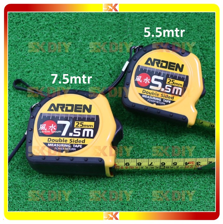 ARDEN Feng Shui Double Sided Measuring Tape Retractable Accurate ...