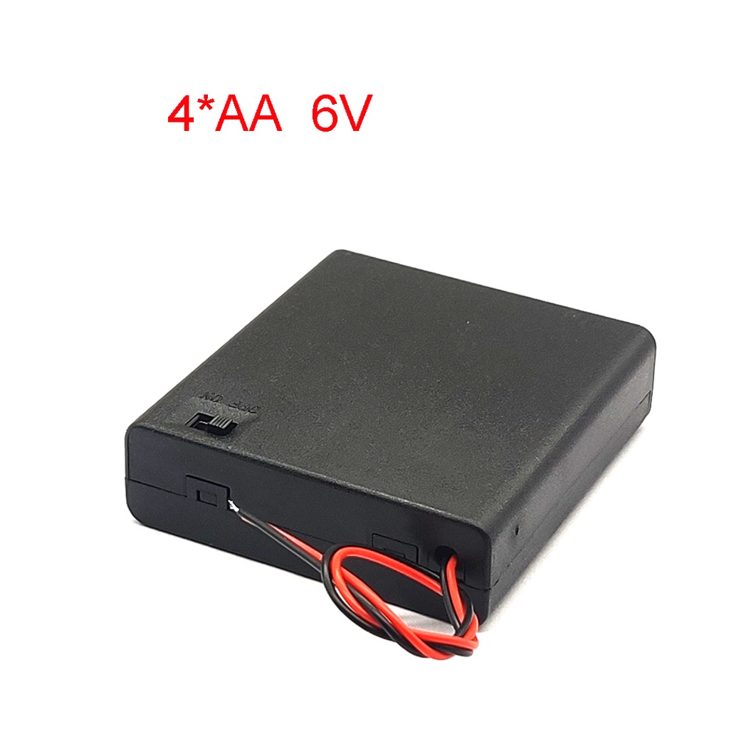 1/2/3/4 Slot 5AA Battery Holder AA Battery Box Case AA Battery Holder ...