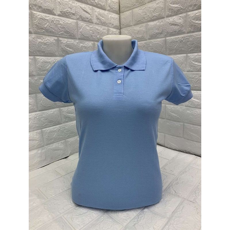 Ladies' Classic Honeycomb Plain Polo Shirt with Side Slit (fits only up ...