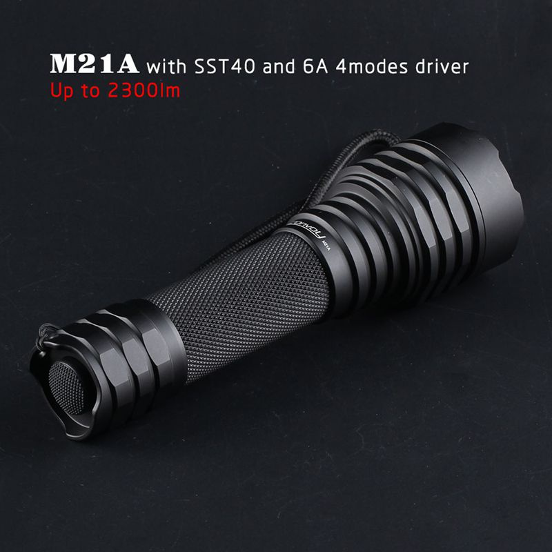Original Convoy M21A Flashlight With SST40 LED 2300lm 6500K/5000k ...