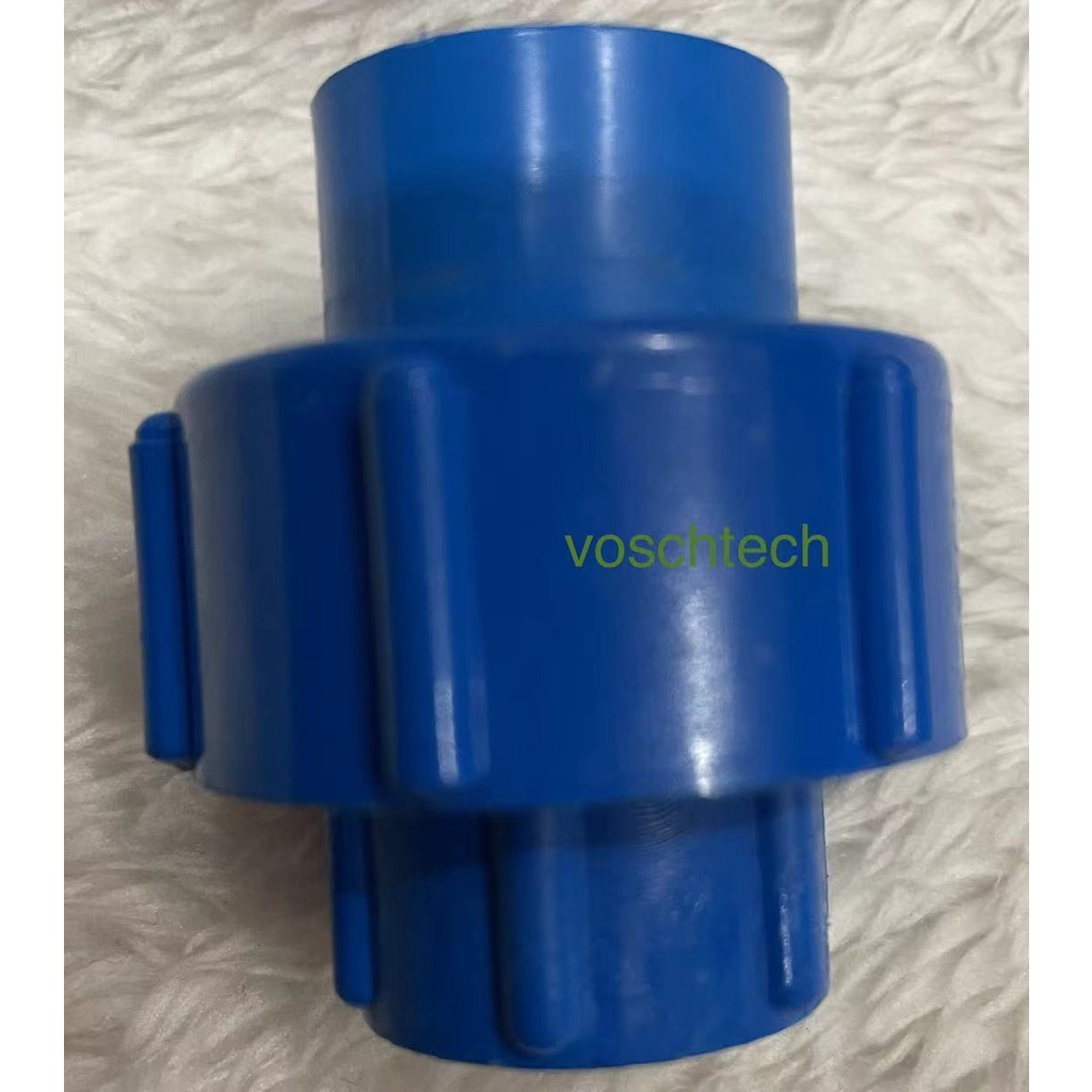 PVC blue Fittings union 1/2” 3/4” 1” | Shopee Philippines