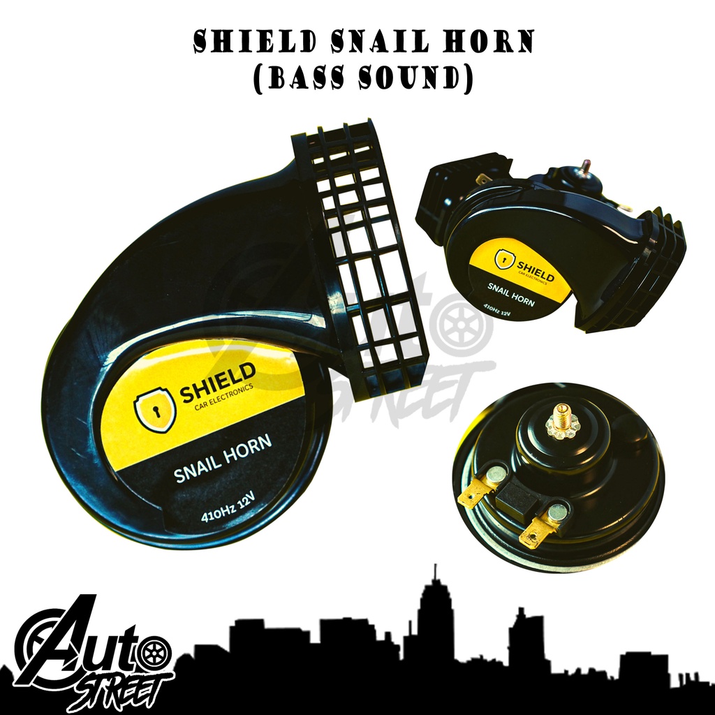 2 pcs. Shield Snail Horn (Bass Sound) | Shopee Philippines