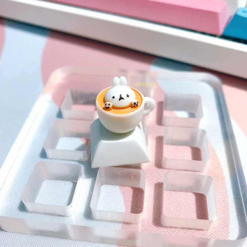 Rabbit Mallows Coffee Artisan Keycap XDA Profile | Pankeys.ph | Shopee ...