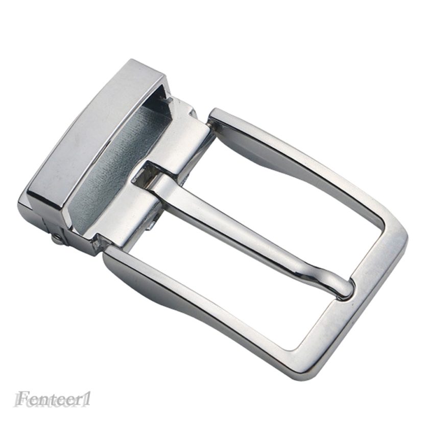 Men Retro Reversible Belt Buckle Single Prong Pin Rectangular Buckle ...