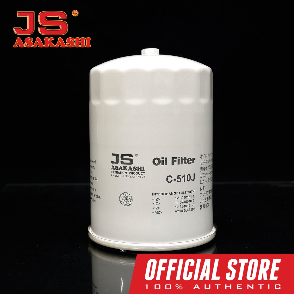 JS Oil Filter C510J for Isuzu 6BG1 Secondary (Vic C-510A) | Shopee ...