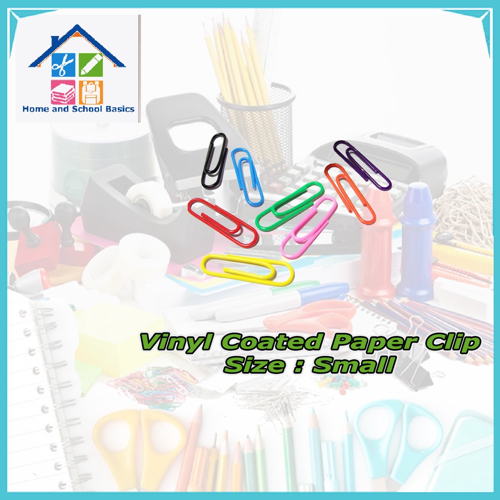Paper Clip -Vinyl Coated Paper Clip - Metal Paper Clip - Big/Small ...