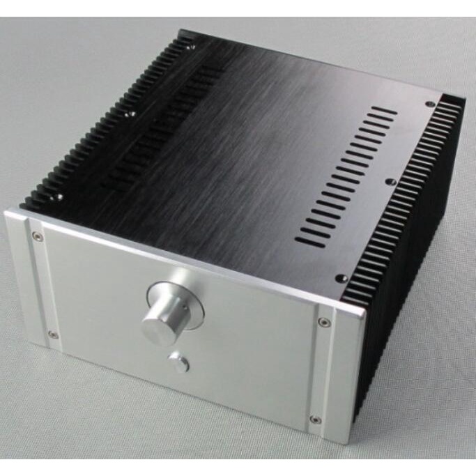 2412B Full aluminum Power amplifier chassis Class A case AMP Enclosure Audio box | Shopee ...