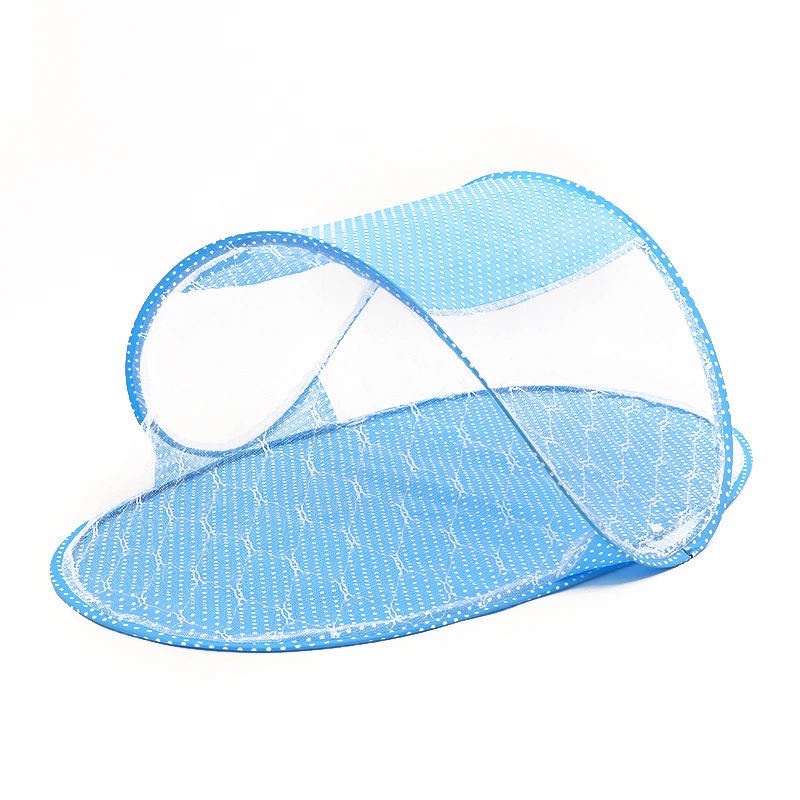 Foldable boat-shaped baby mosquito net rain cloth zipper installation ...