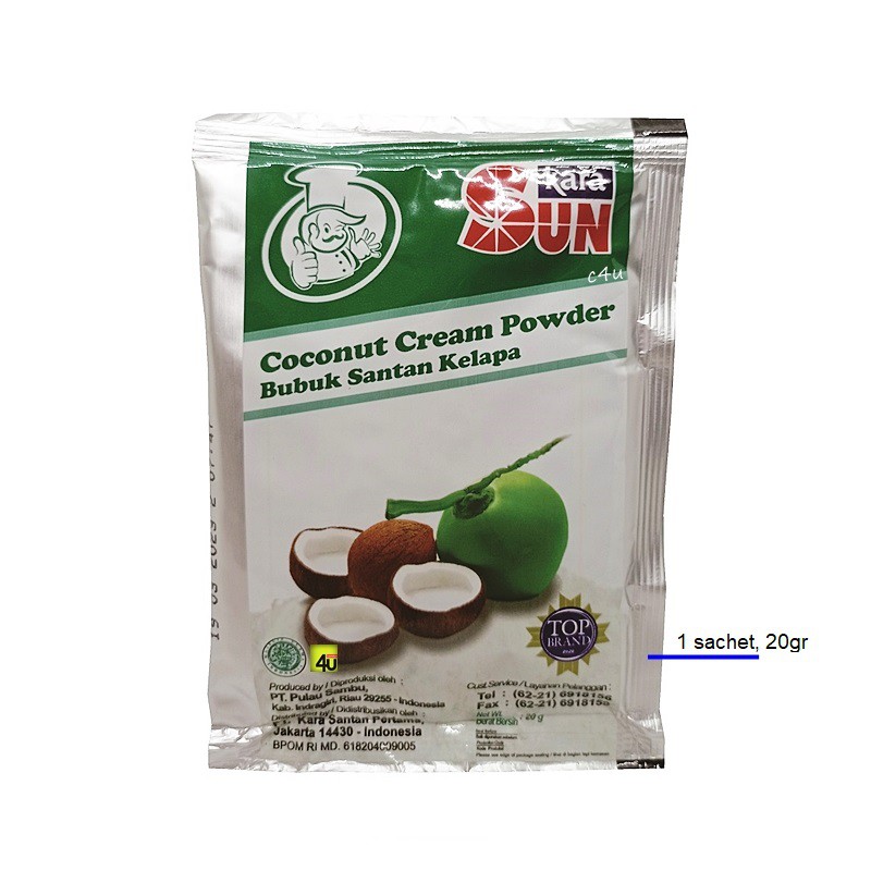 Sun Kara - Instant Coconut Milk Powder - 20g | Shopee Philippines