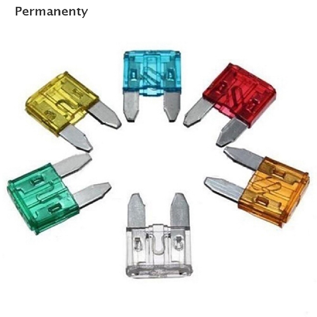 [Permanenty] 60pcs Mini Blade Fuses Auto Car Truck Assortment Fuse Kit ...