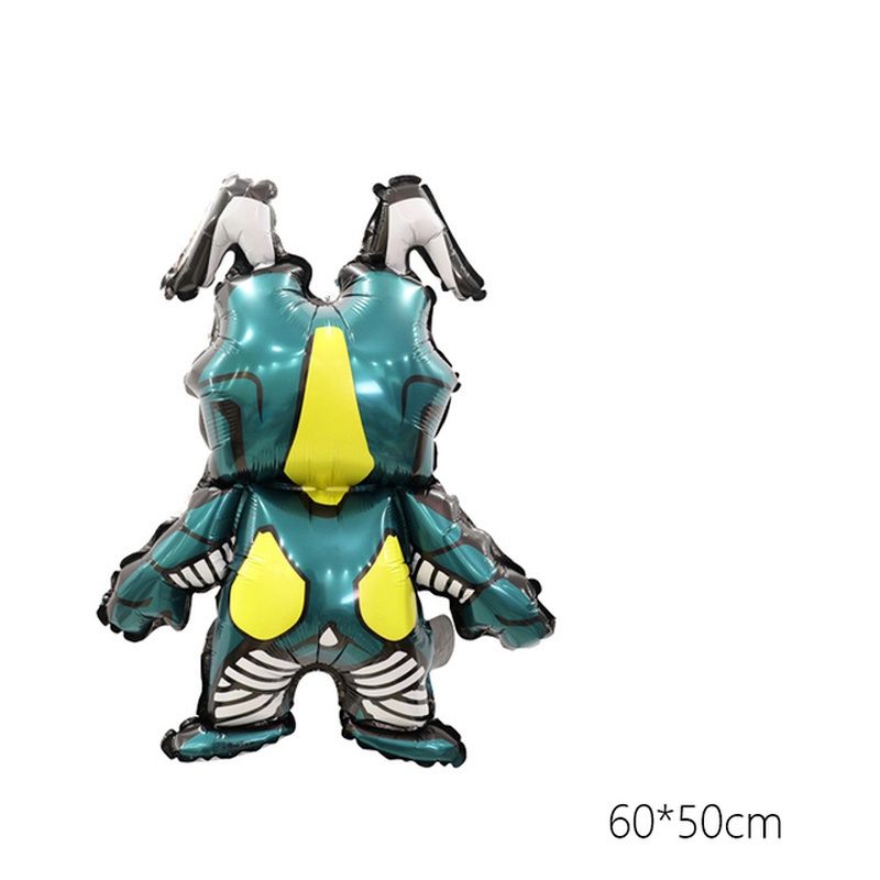 3D Cartoon Ultraman Kids Toy Foil Balloon Seven Ultraman Theme Birthday ...