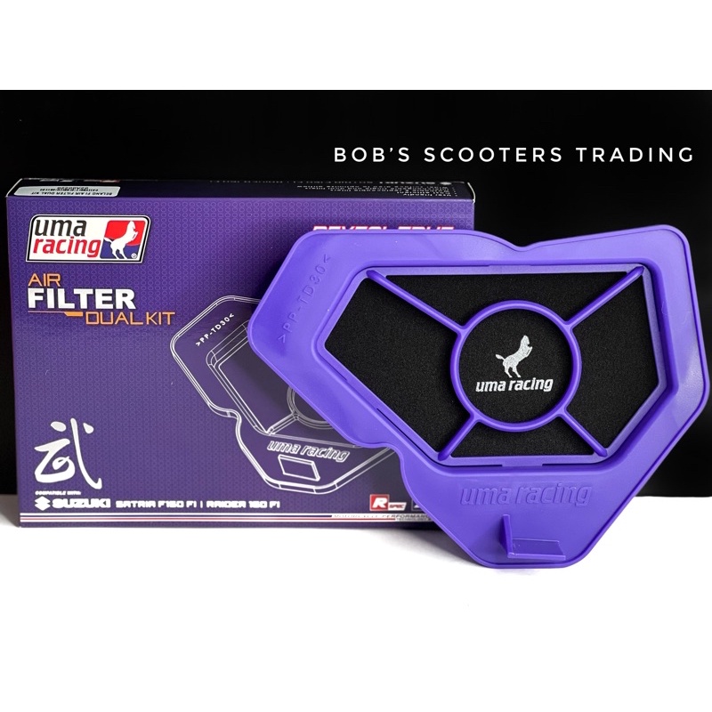 UMA Racing Air Filter Kit Raider 150 fi (WASHABLE) | Shopee Philippines