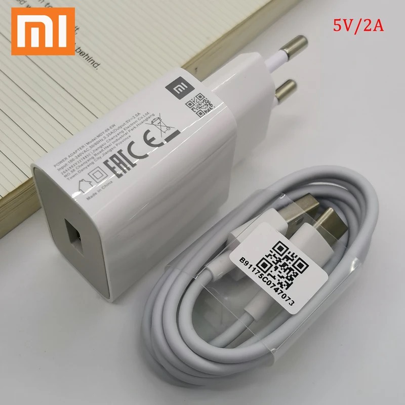 XIAOMI Charger 5V 2A USB Power Adapter Micro USB Data Cable For Xiaomi 4 3 Redmi 4 5 plus 5plus ...