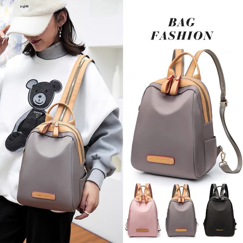 Korean Fashion Anti-Theft Waterproof Backpack | Shopee Philippines