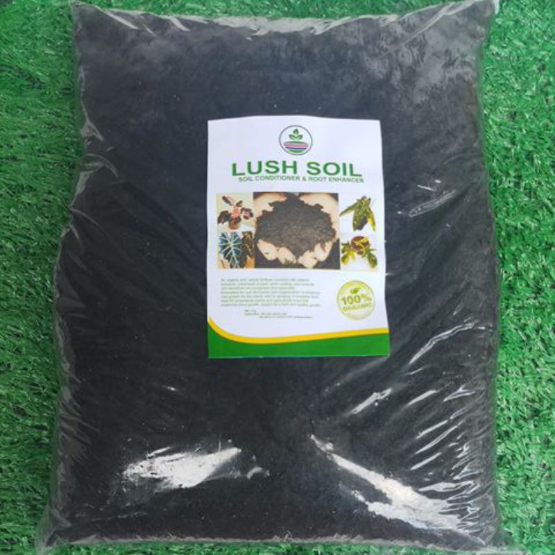 LUSH SOIL ORGANIC 4kg/pack (Soil Conditioner/Root Enhancer) | Shopee ...