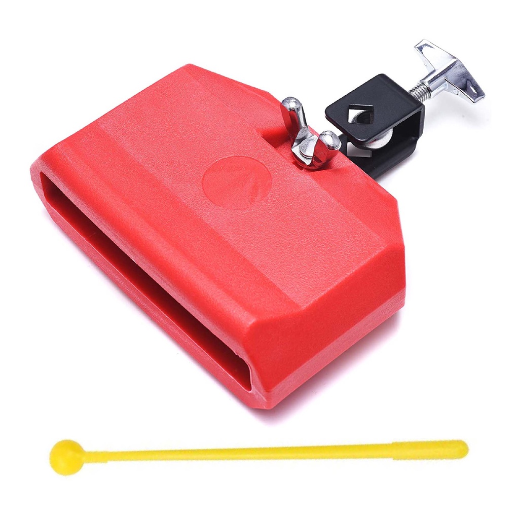 Red Jam Block Bell Percussion Latin Music Cowbell Medium Pitched Sound ...