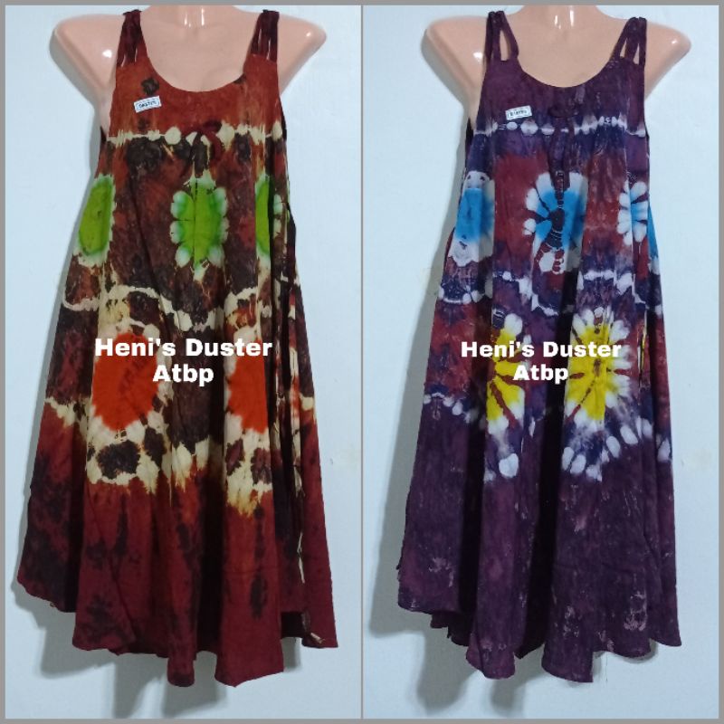 batik daster/dress tie dye made from Indonesia | Shopee Philippines