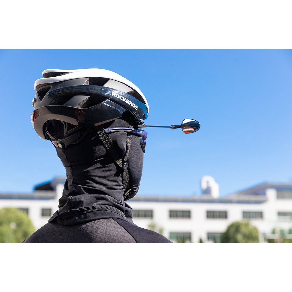 Rockbros Bike Helmet Rear View Mirror Adjustable MTB Road Bicycle ...
