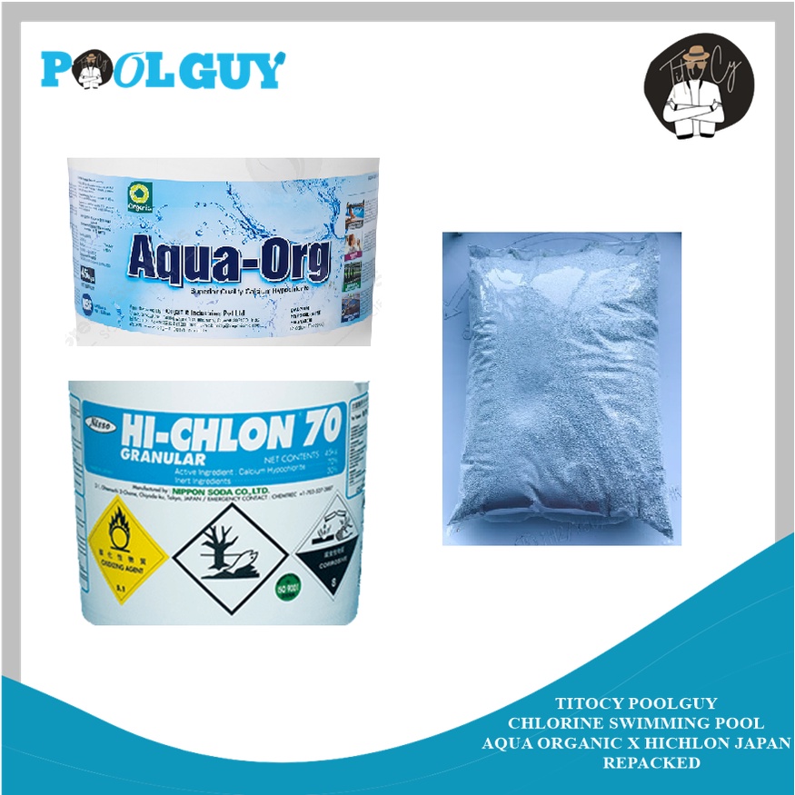 TITOCY POOGUY CHLORINE Intex bestway ABOVE GROUND Repacked Hi-CHLON x ...