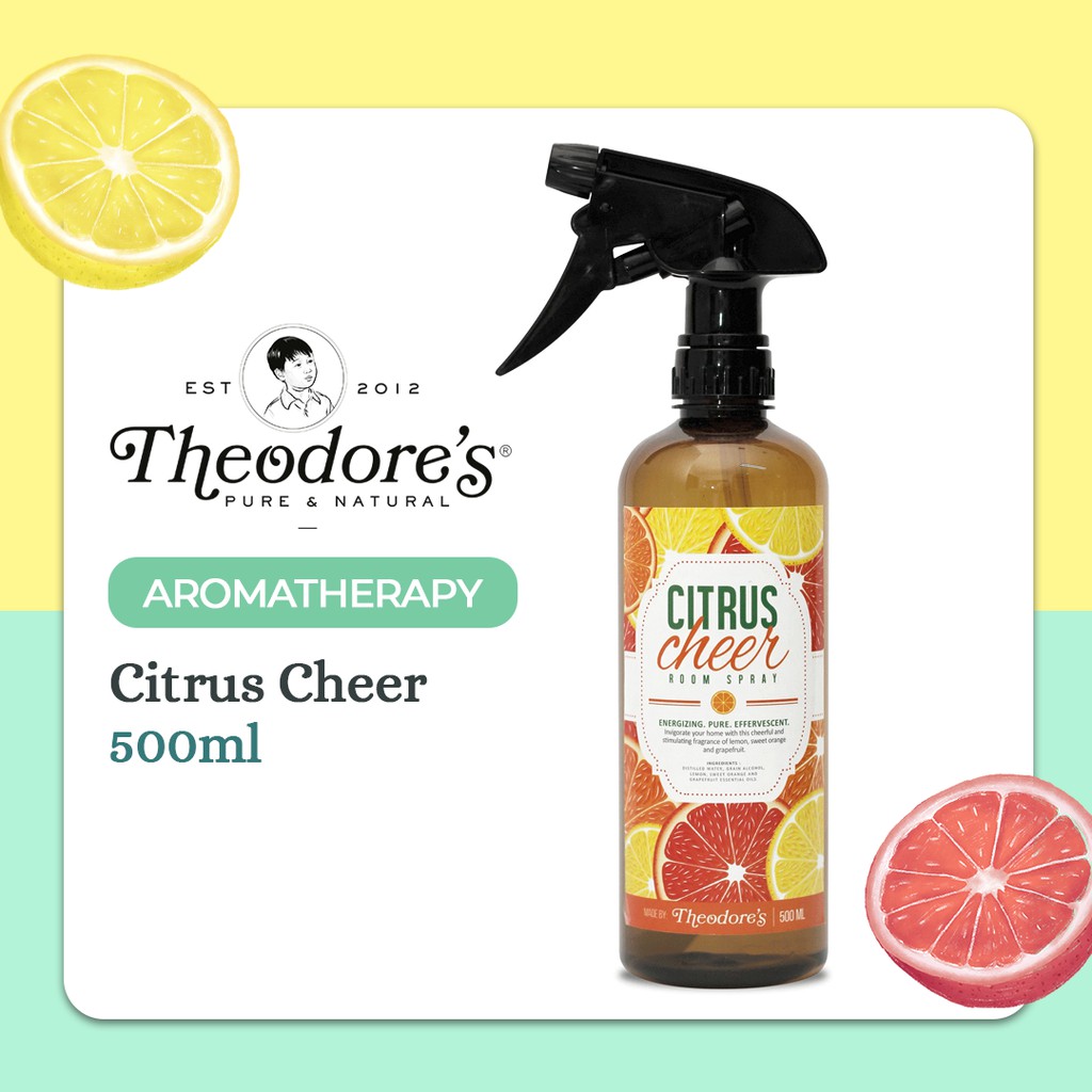 Theodore's Citrus Cheer Spray 500ml | Shopee Philippines