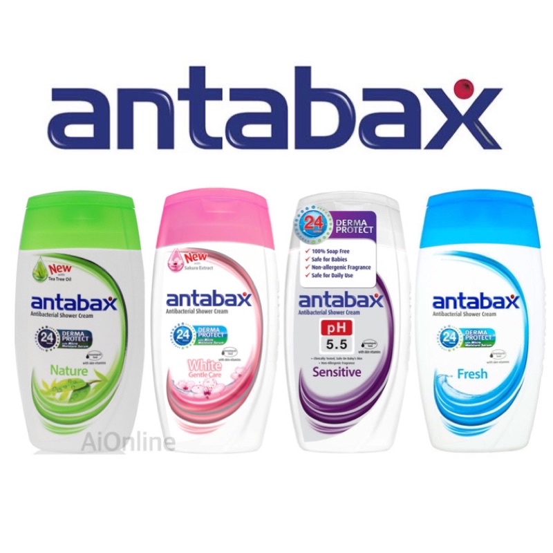 Antabax Antibacterial Body Wash Shower Cream | 250ml | Shopee Philippines